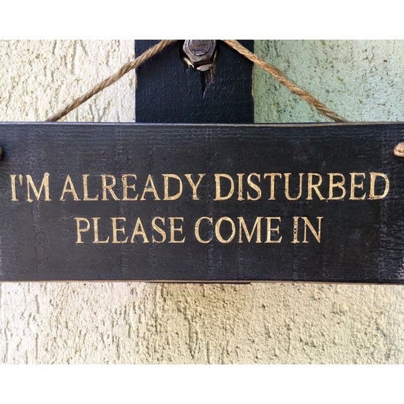 Funny Door Sign - Etsy