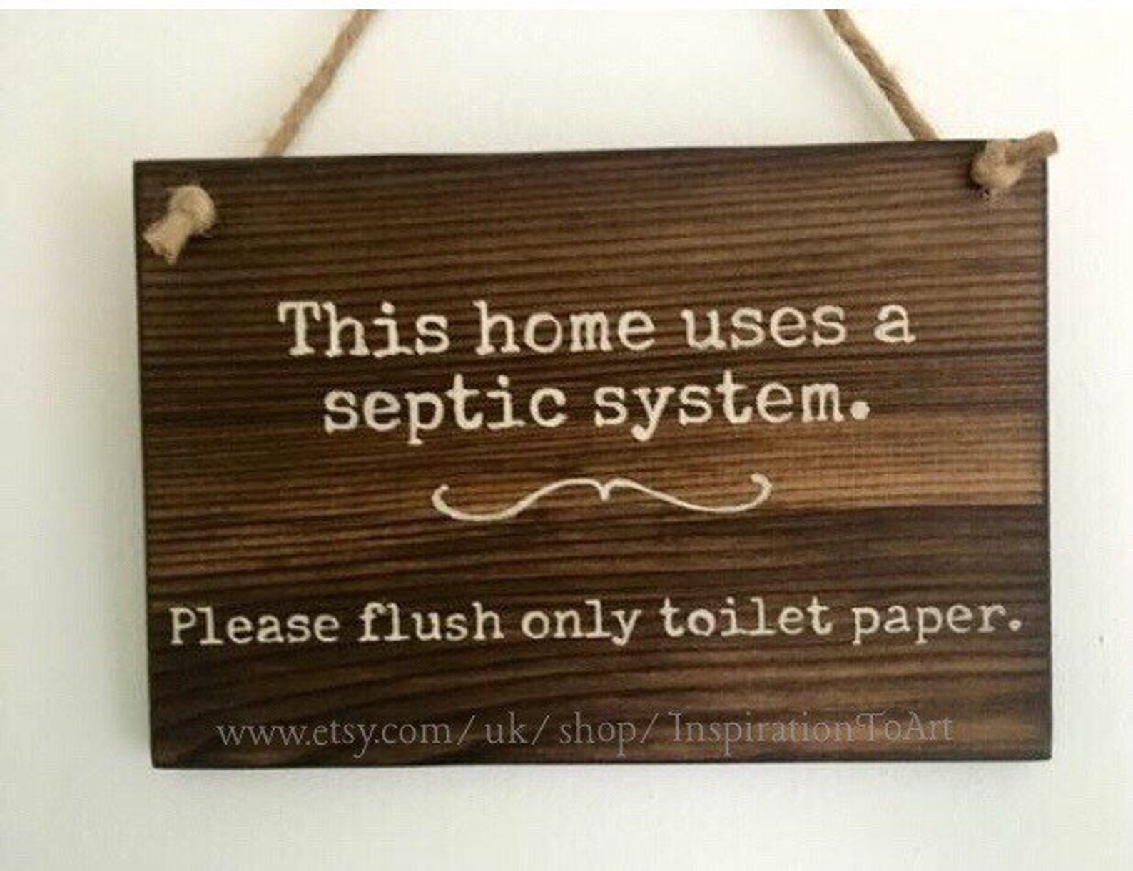 Septic Tank Sign. Sign. Septic System. Septic Tank Wood Sign | Etsy