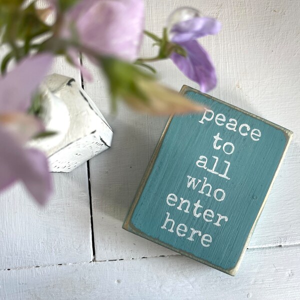 Enter Here Sign - Etsy