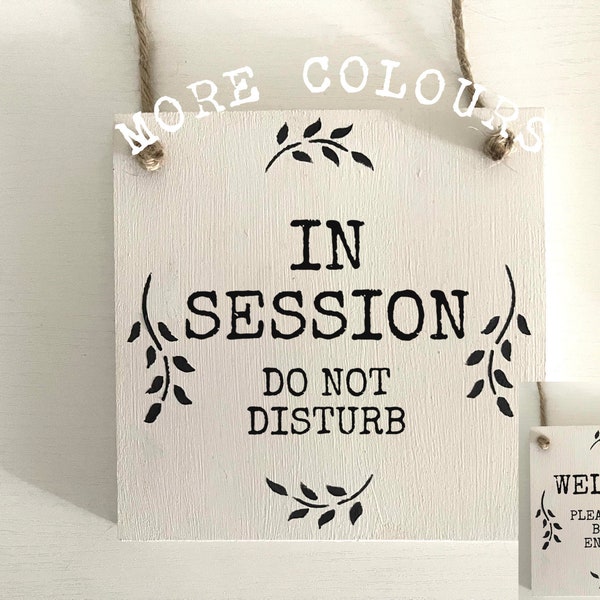 In Session Sign - Etsy