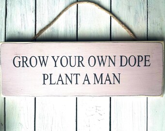 Grow Your Own Sign - Etsy