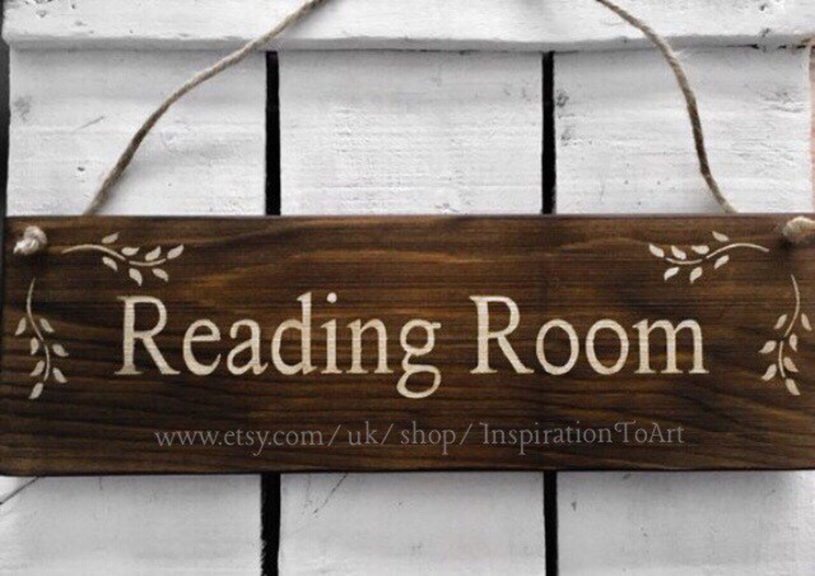 Customized Room Sign. Room Sign. Room Name Sign. Reading Room | Etsy