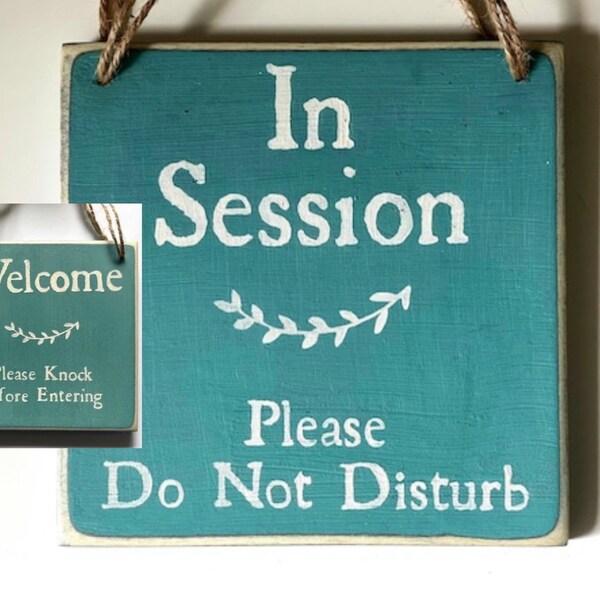 In Session Sign - Etsy