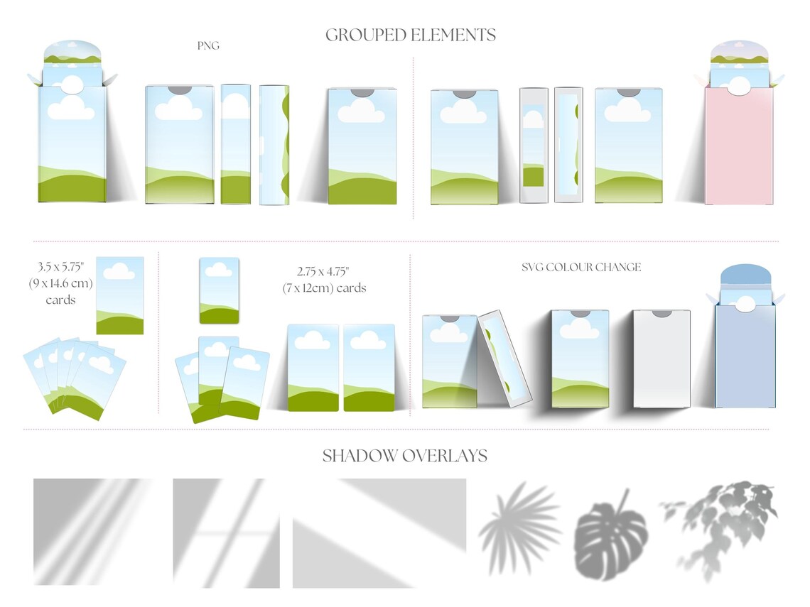 CANVA Baby Milestone Cards MOCKUP. Flash Card Mockup. - Etsy