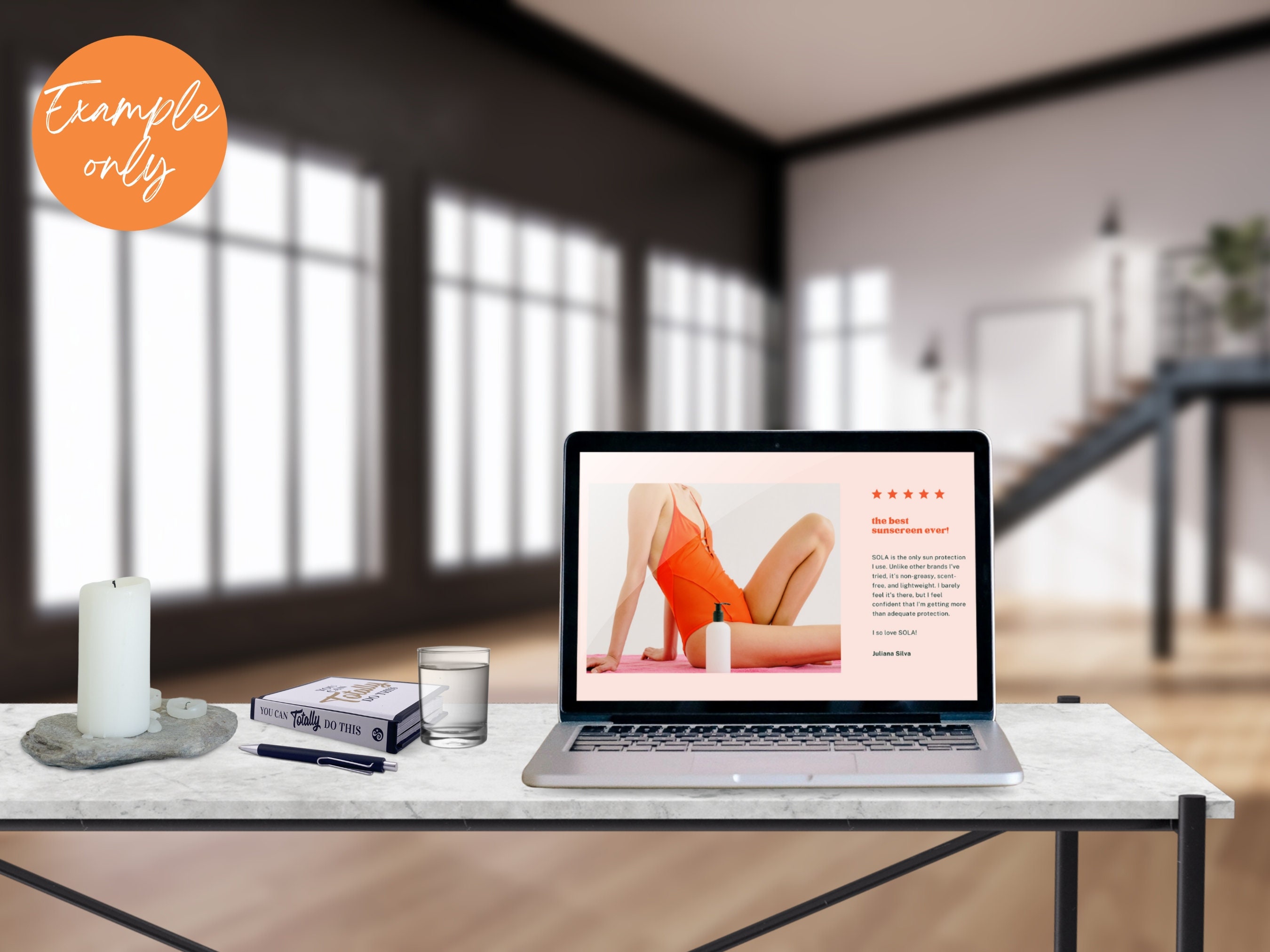 Desk Scene Creator: Moveable Clipart Objects (canva Template) - Etsy