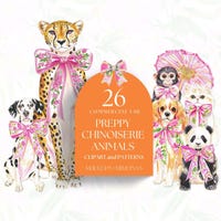 Goose and Gingham Clipart | Grandmillennial Coquette Classroom Decor - Etsy