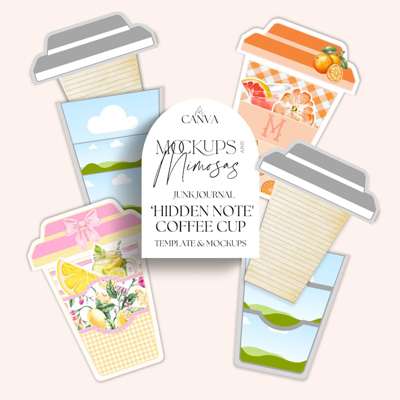Hidden Notes Template - Etsy UK