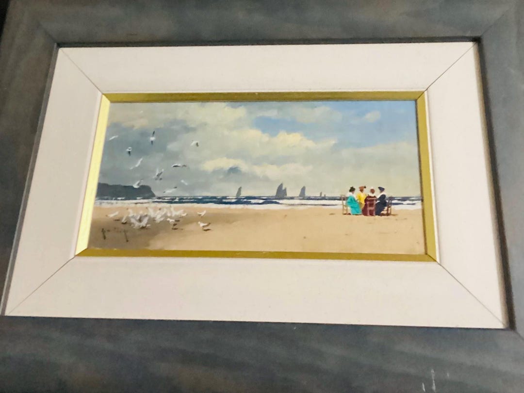Peinture Par Rod Pearce à St. Ives En Cornouailles, Angleterre. Tête à ...