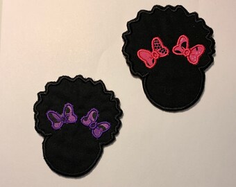Afro Puff Patch | Etsy