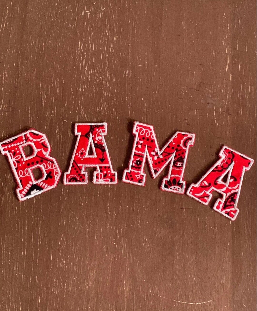 BAMA Varsity Block Letters-alabama - Etsy