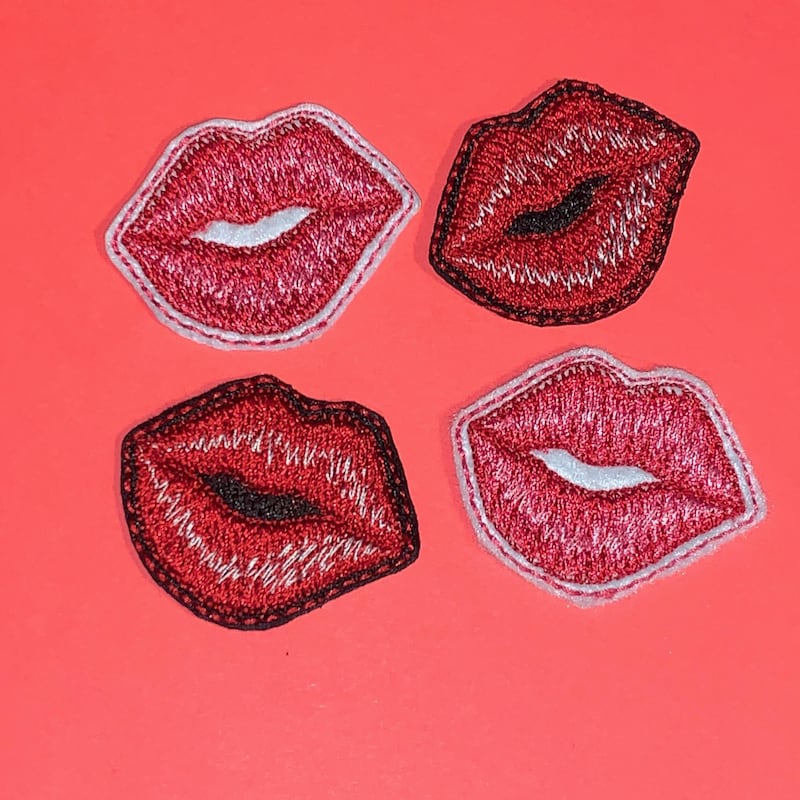 Lips Iron On - Etsy