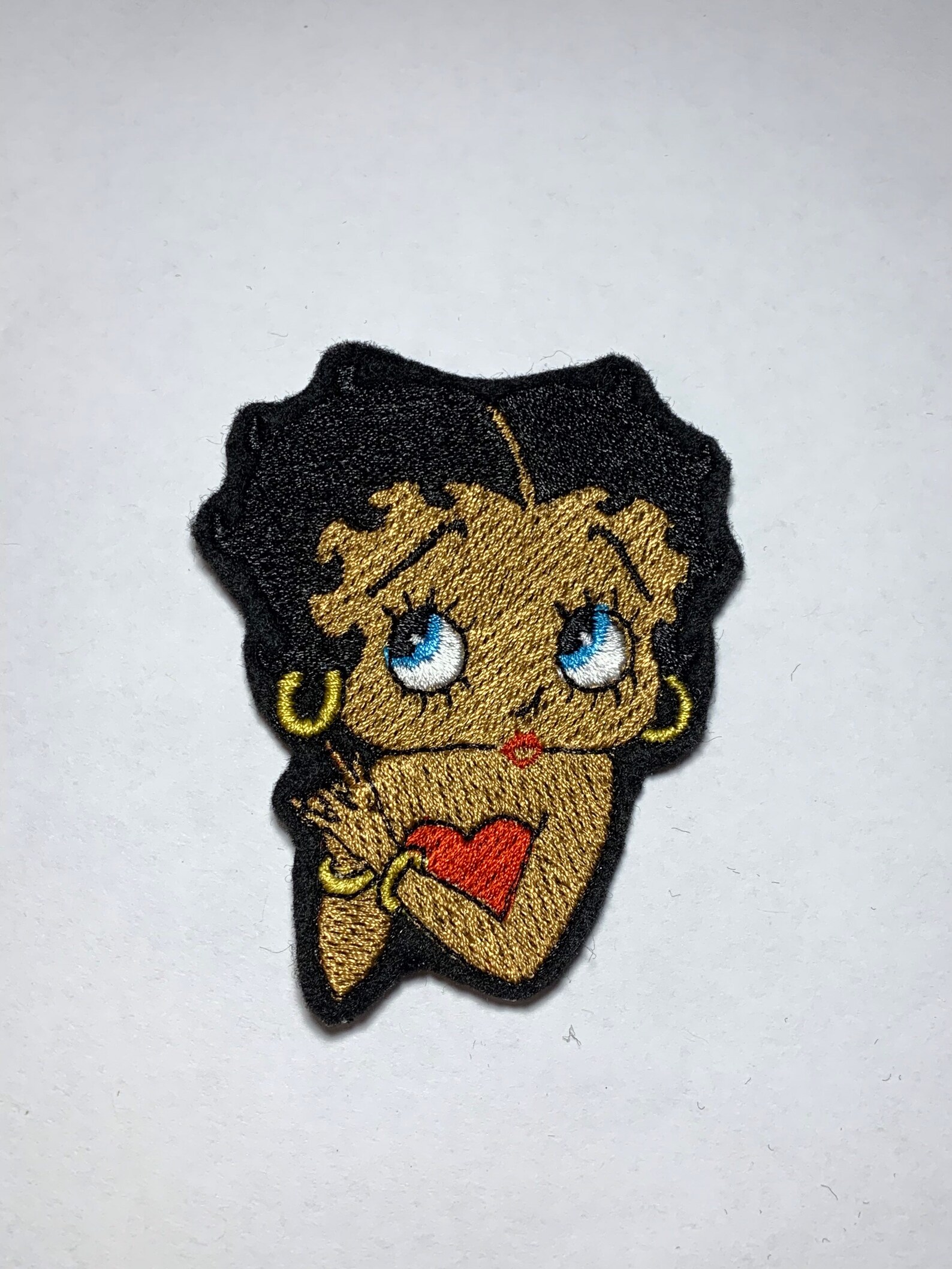 Betty Boop Patch-iron On-embroidery - Etsy