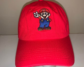 Vintage Super Mario Cap - Etsy