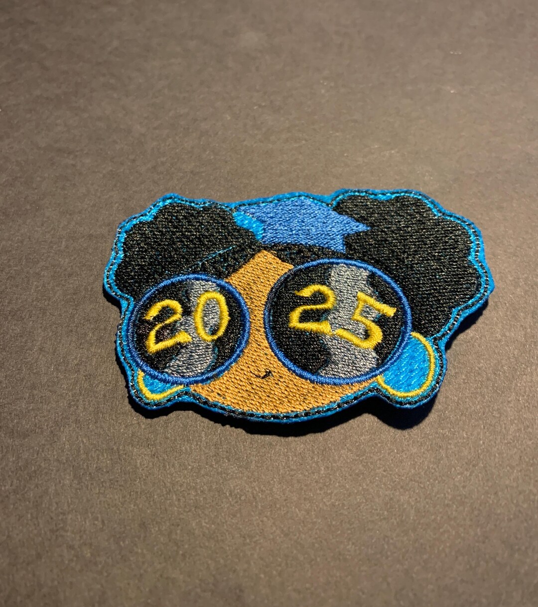 2025 Afro Puffs Graduation Cap-patch-3 Inch - Etsy