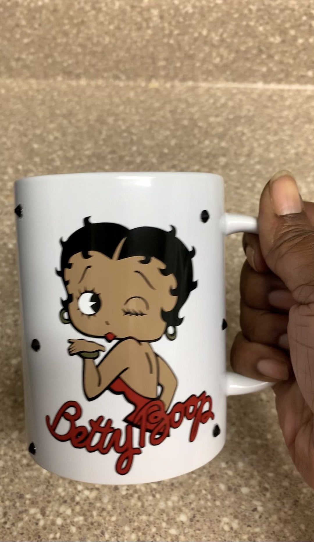 Betty Boop Coffee Mug-15 Oz - Etsy