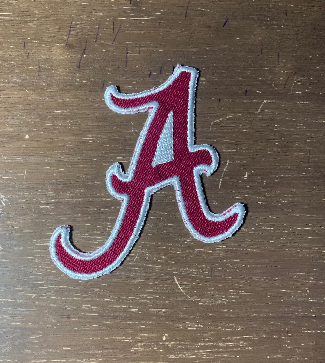 Alabama A Applique Patches - Etsy
