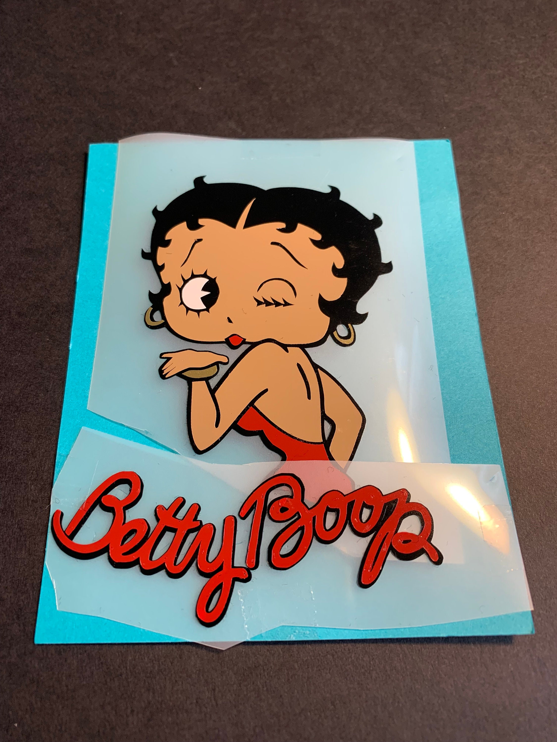 Betty Boop Vinyl Decal-3in - Etsy