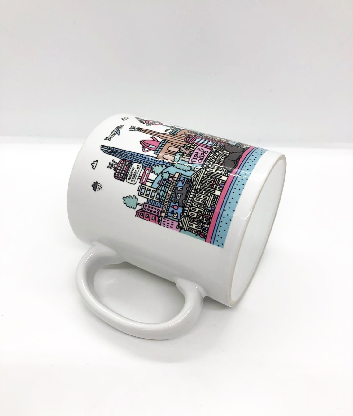 Colourful London Landmarks Mug, London Lovers Cup - Etsy