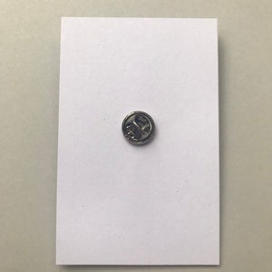 Wooden Seagull Pin Badge With Blue Tips - Etsy