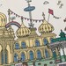 Brighton Colourful Cityscape Print, Illustrated Landmarks Artwork - Etsy UK