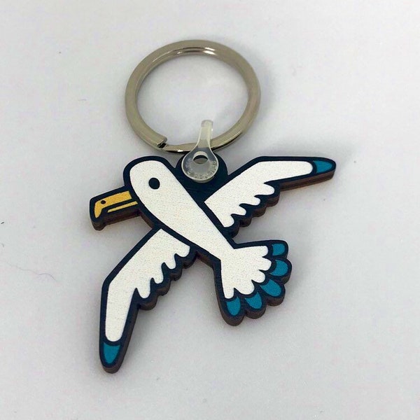 Bird Keyring - Etsy