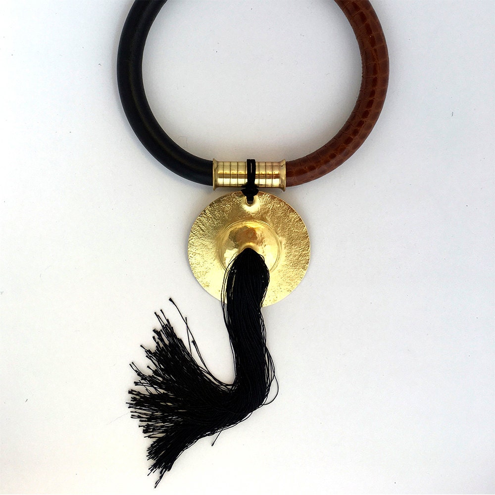 Collar único de-estilo-africano. | Etsy