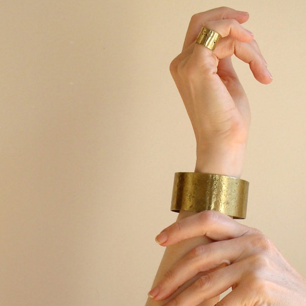 Metal Arm Cuff - Etsy