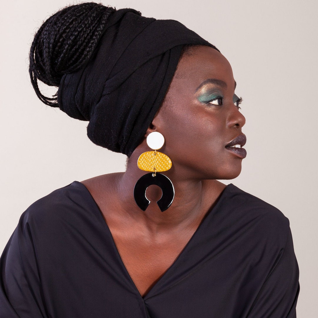 Large Statement Earrings, Bold Earrings, Large Lightweight Earrings ...