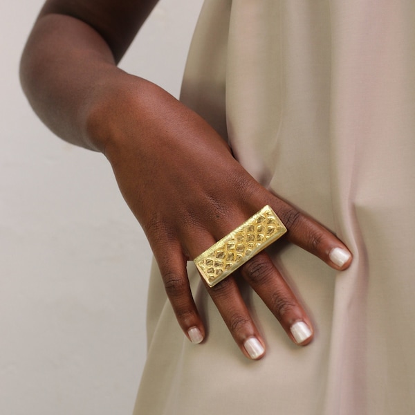 Two Finger Ring - Etsy