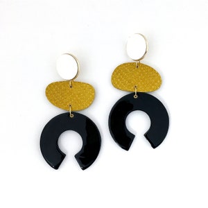 Large Statement Earrings Bold Earrings Large Lightweight - Etsy