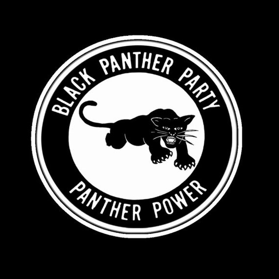 Panther Power Black Panther Party Pinback Button - Etsy