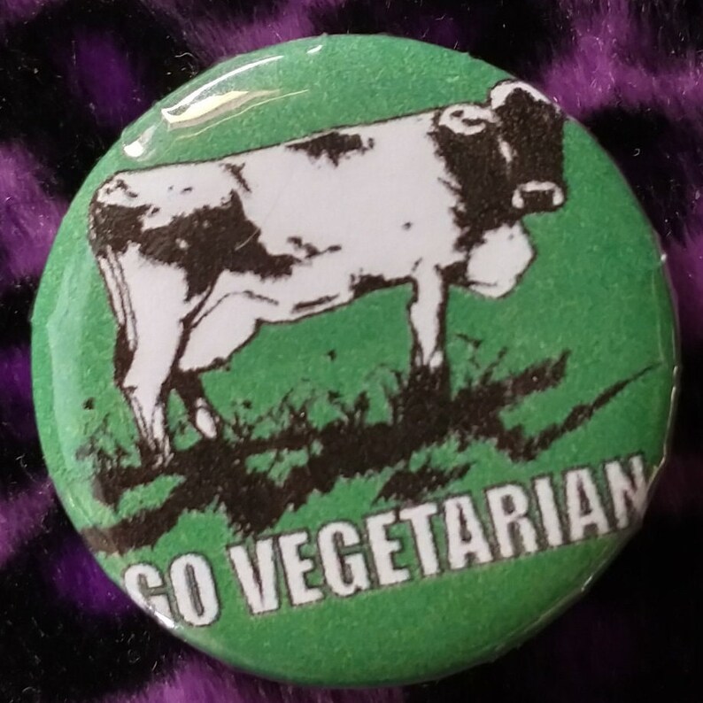 VEG Animal Rights PINS - Etsy