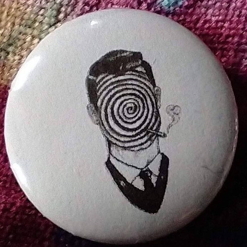 Handmade the Twilight Zone 1 Button Lapel Pin - Etsy