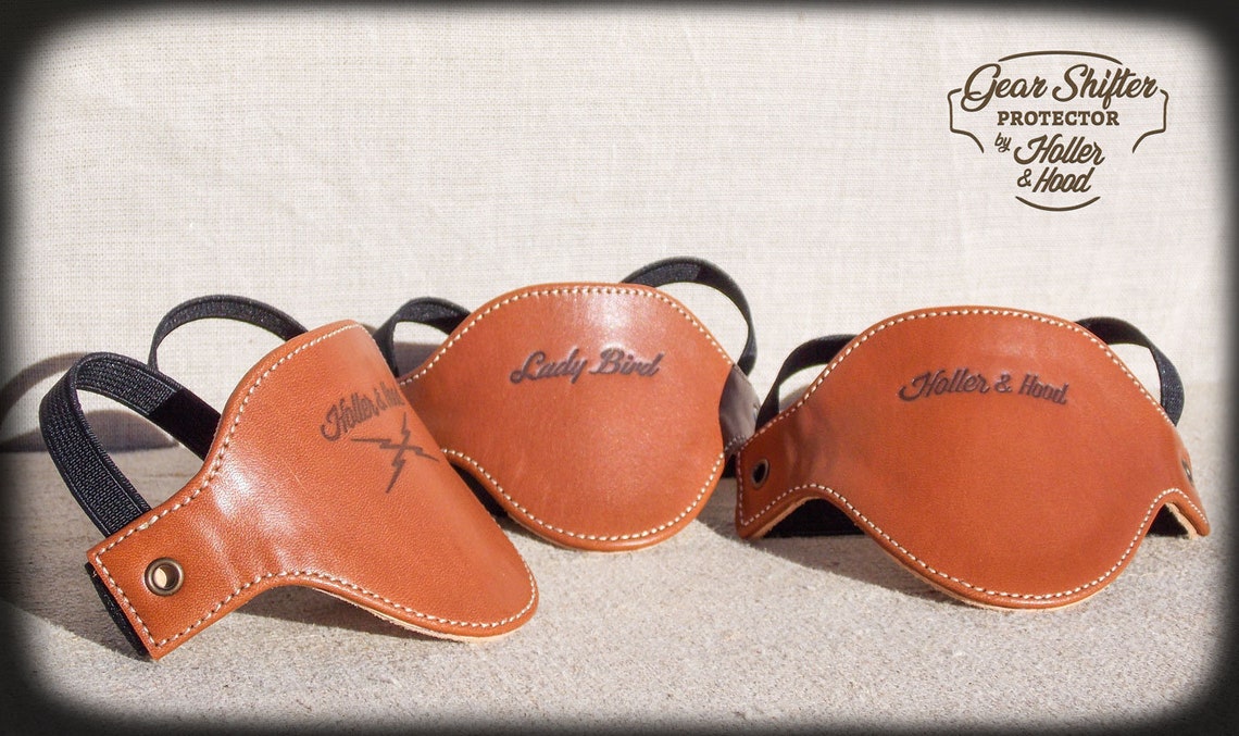 Motorcycle Shifter Boot and Shoe Cover in Light Brown Calf - Etsy