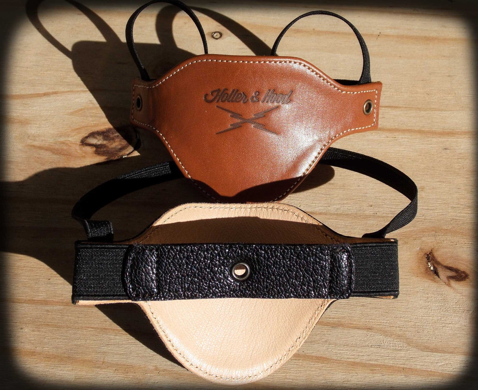 Motorcycle Shifter Boot and Shoe Cover in Light Brown Calf Leather ...