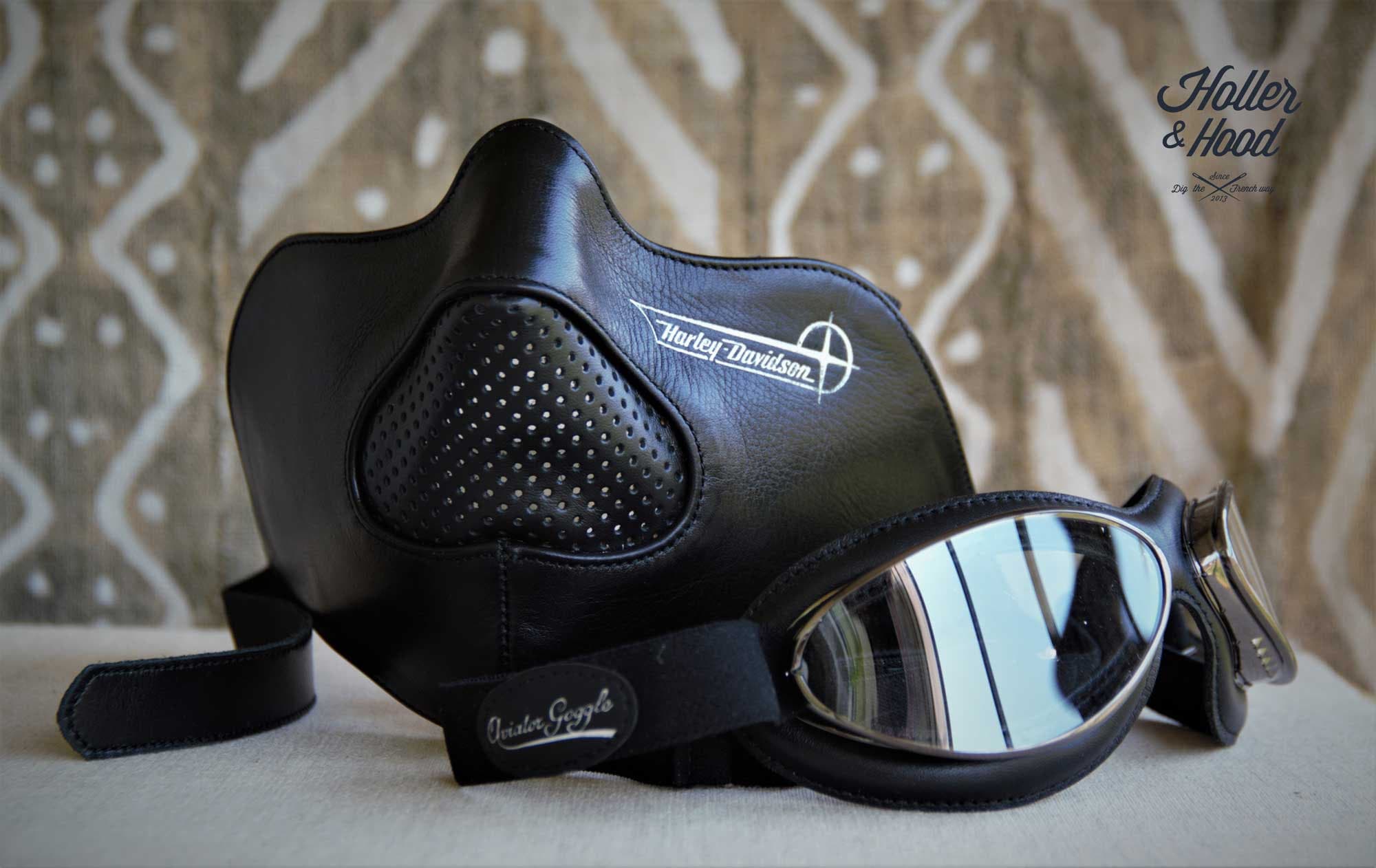 Harley Davidson Tribute Motorcycle Mask by Holler and Hood - Etsy