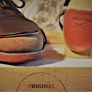 Motorcycle Shifter Boot and Shoe Cover in Light Brown Calf Leather ...