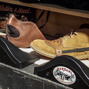 Motorcycle Shifter Boot and Shoe Cover in Light Brown Calf Leather ...