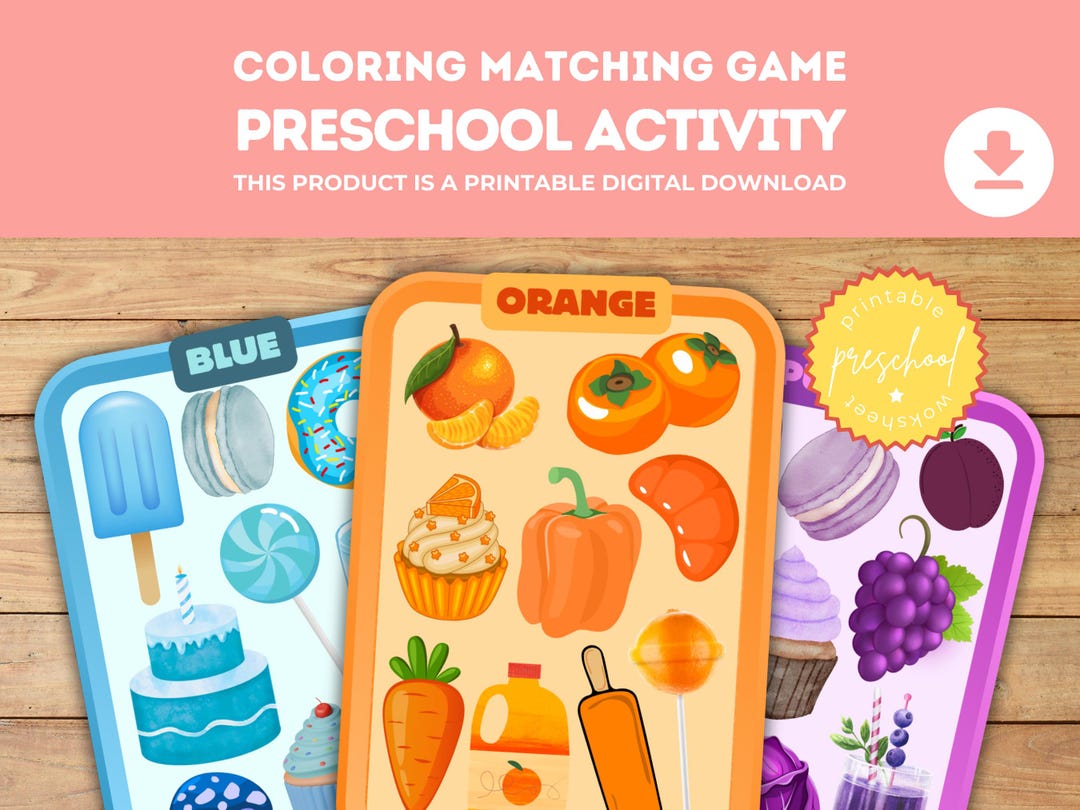 Interactive Color Matching Game for Kids | Educational Busy Book ...