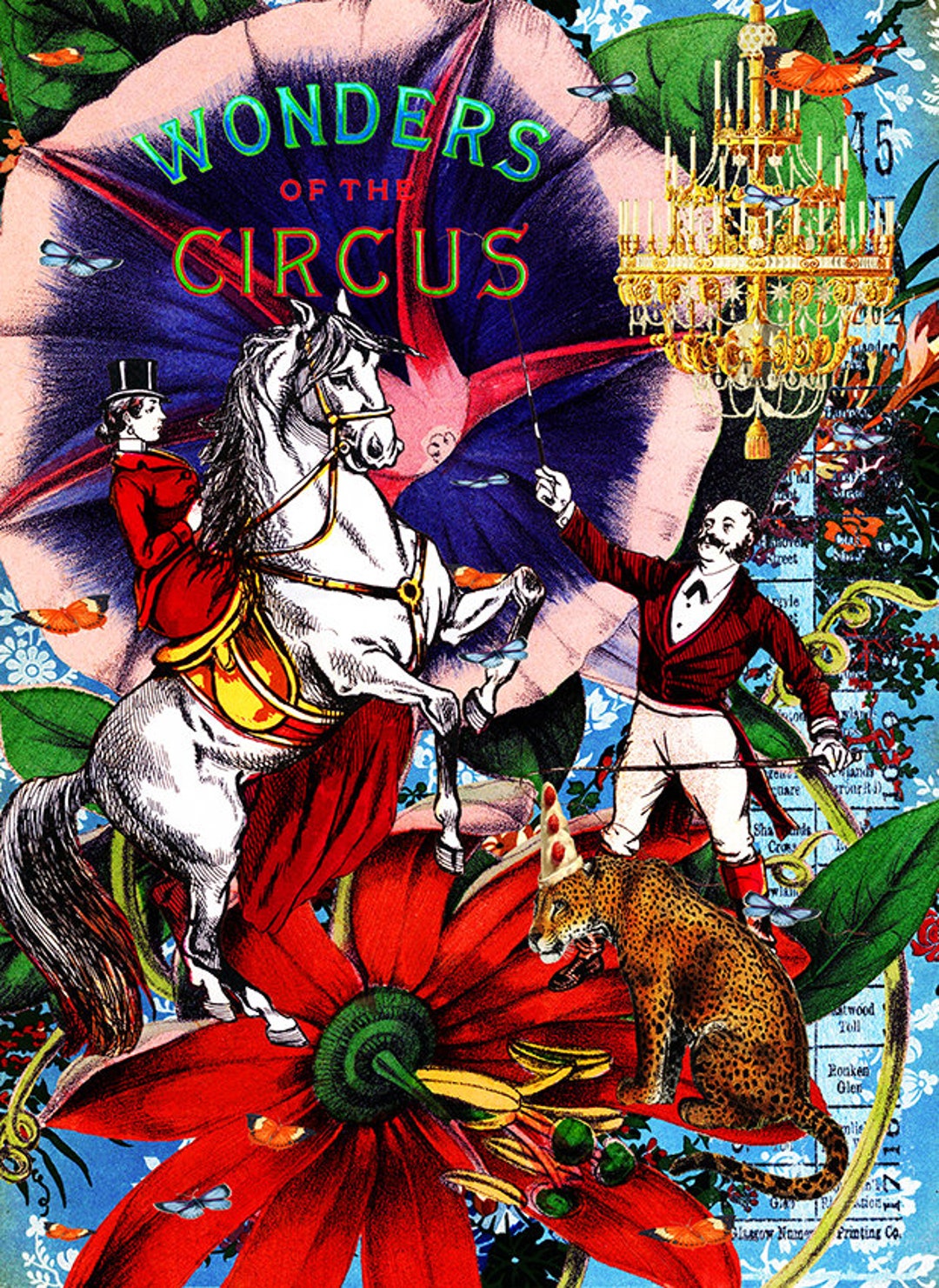 This Gorgeous 'roll Up, Roll Up' Greetings Card is Left Blank for Your ...