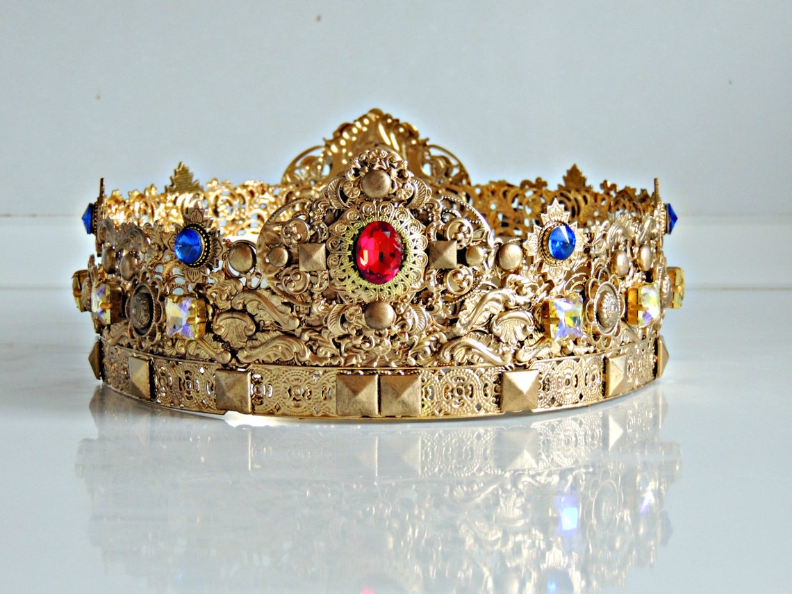 Men's Crown King Solomon | Etsy