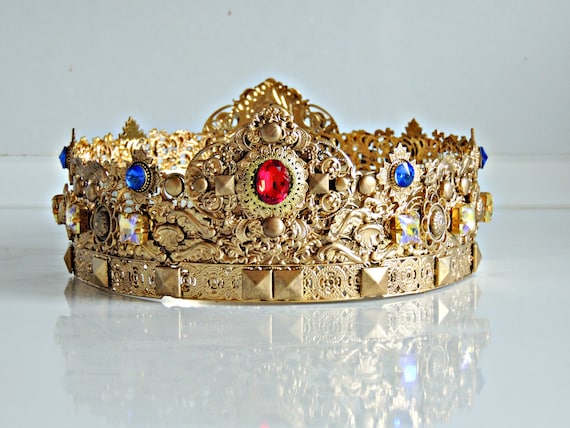 Men's Crown King Solomon | Etsy