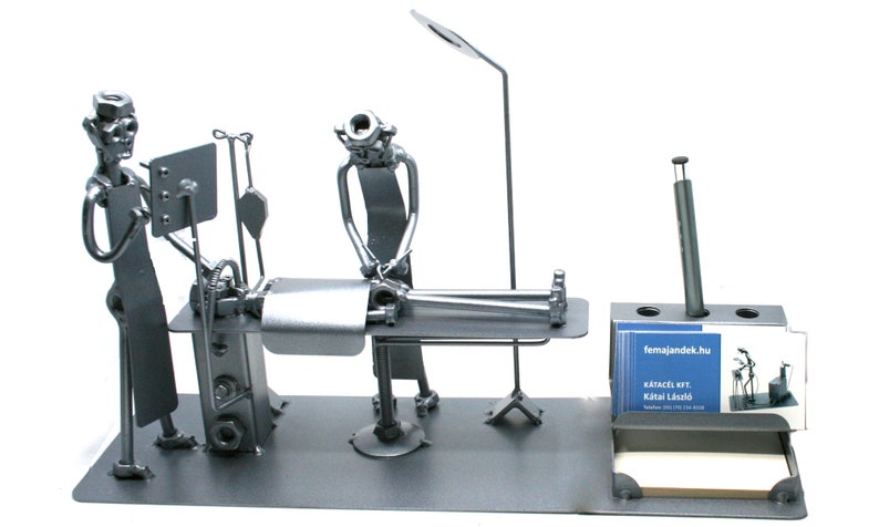 Personalized Doctor Appreciation Gift, Welded Metal Nuts and Bolts ...