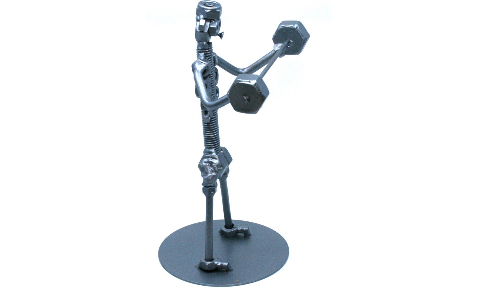 Scrap Metal Weightlifter Self Portrait Gift Powerlifter | Etsy