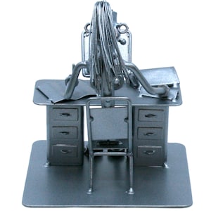 World's Best Accountant Metal Statue, Accountant Gift Nuts and Bolts ...