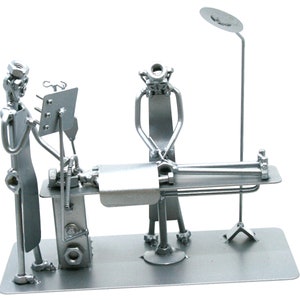 Personalized Doctor Appreciation Gift, Welded Metal Nuts and Bolts ...