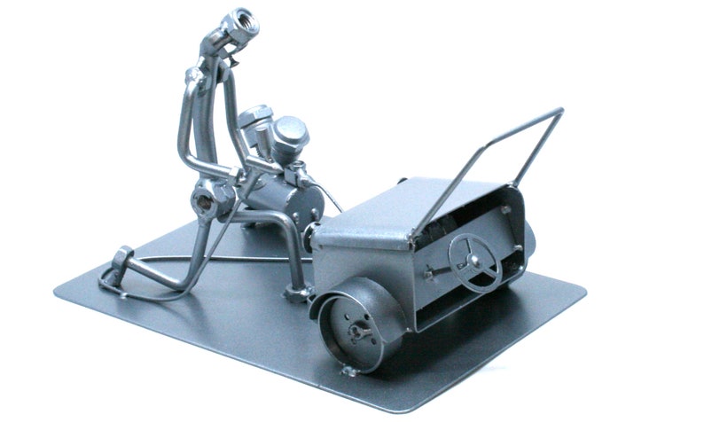 Car Painting Service Decor, Nuts and Bolts Metal Sculpture, Auto ...