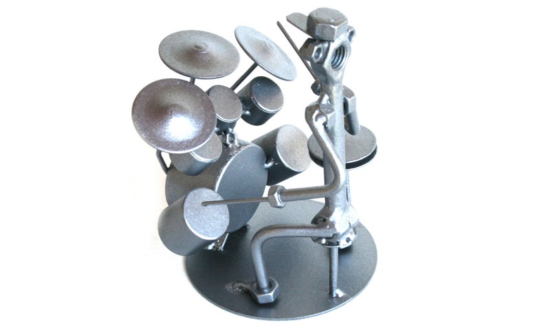 Drummer gift/ Drummer decor Drum player gift nuts and bolts | Etsy