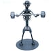 Scrap Metal Weightlifter Self Portrait Gift, Powerlifter Bodybuilder ...