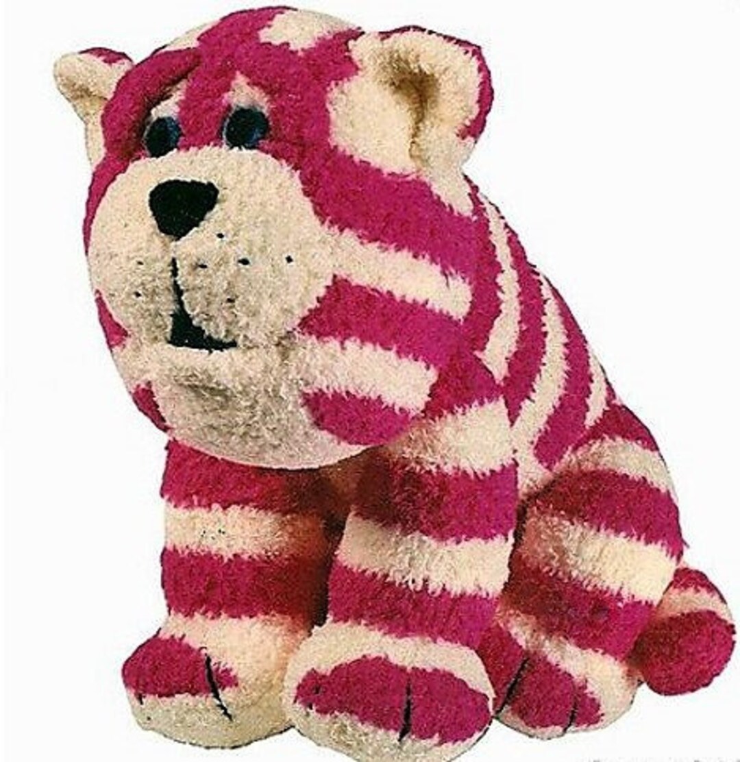 Knitting Pattern to Make Bag Puss Cat Toy ENGLISH Language Download - Etsy